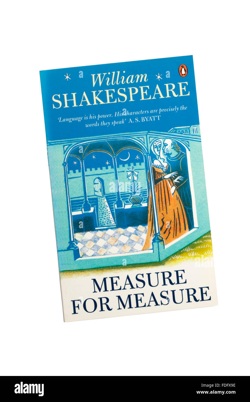 The Penguin edition of Measure for Measure by William Shakespeare Stock ...