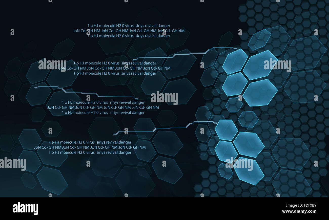 Biochemistry background concept with high tech dna molecule Stock Photo ...