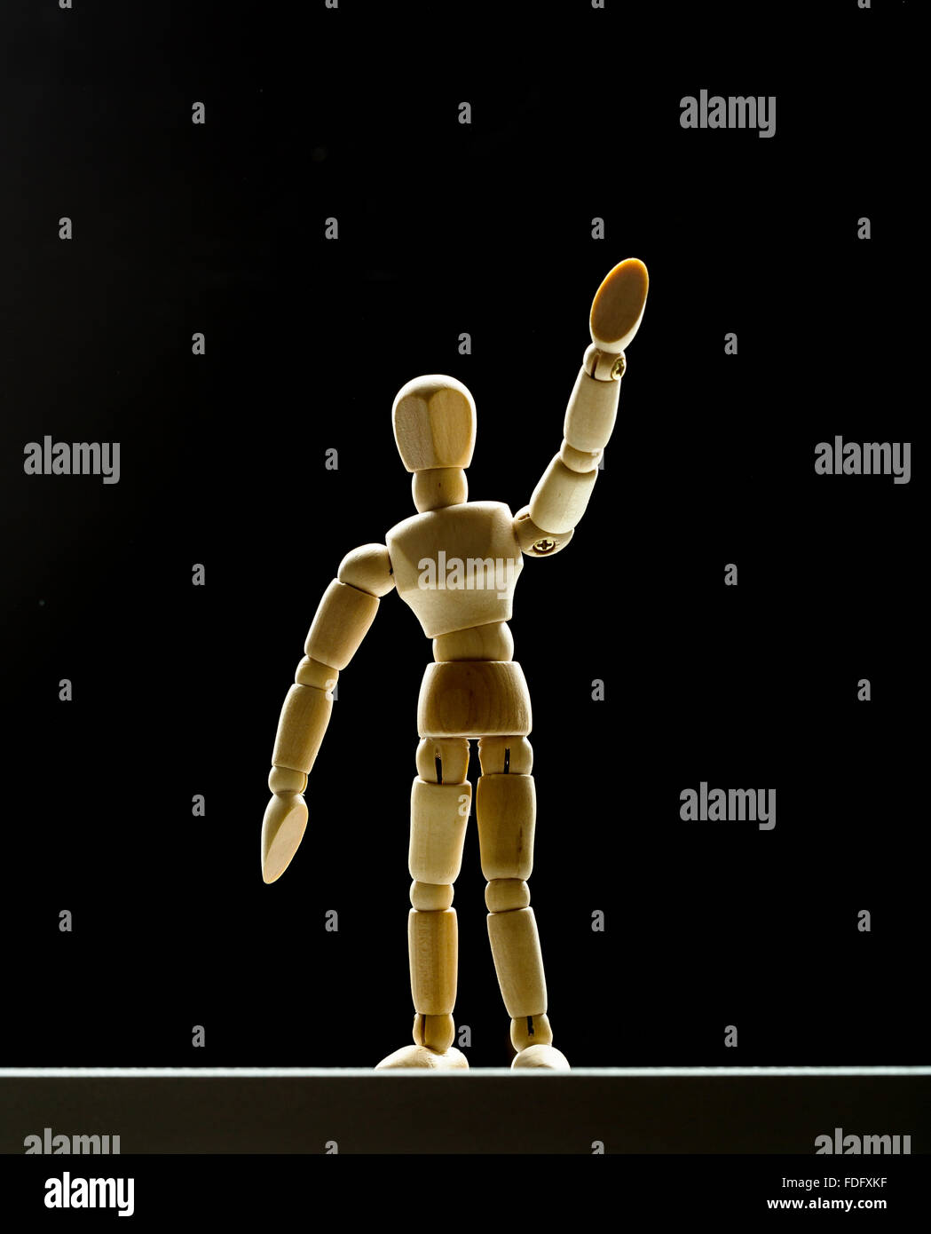 Human wood manikin Stock Photo - Alamy