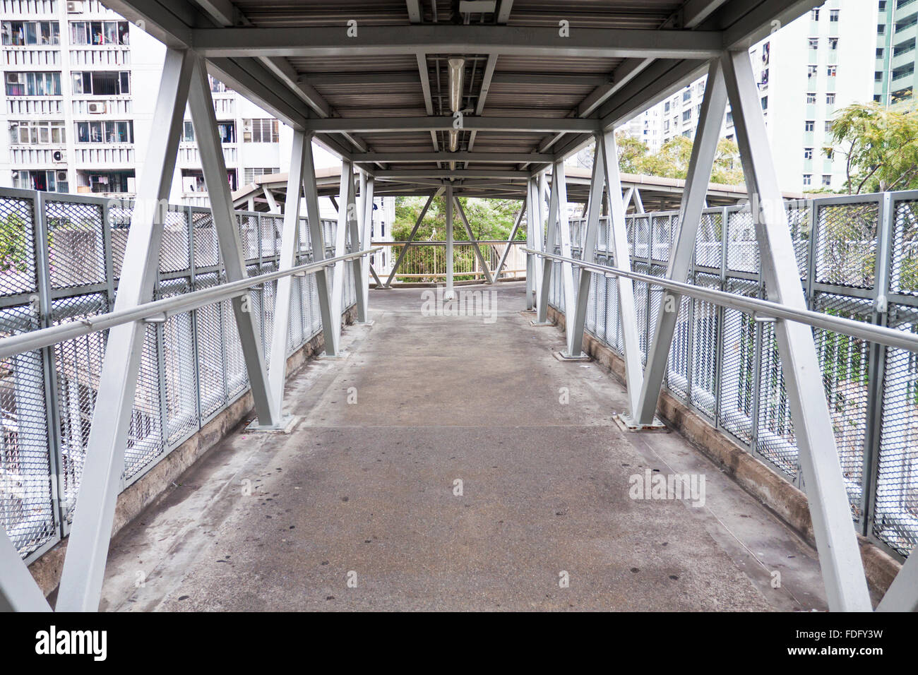 Flyover footbridge hi-res stock photography and images - Alamy