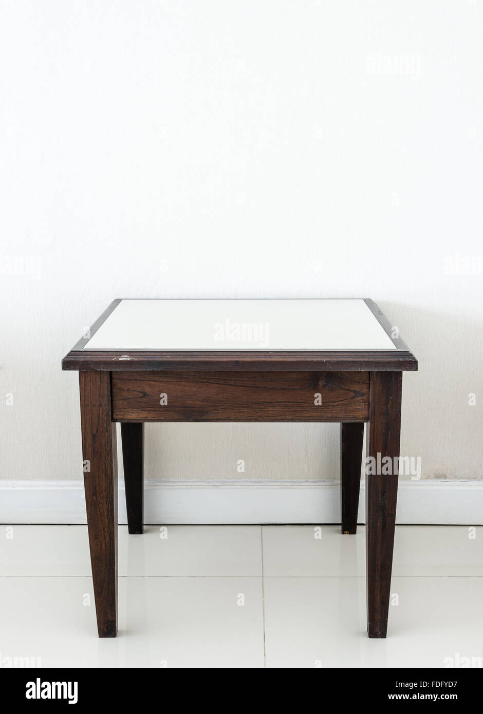 Small square table hi-res stock photography and images - Alamy
