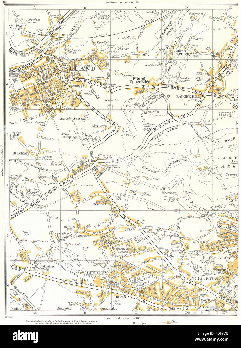 Fixby yorkshire hi-res stock photography and images - Alamy