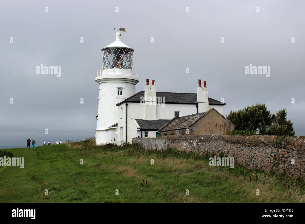 Caldey Island lighthouse Pembrokeshire Stock Photo - Alamy