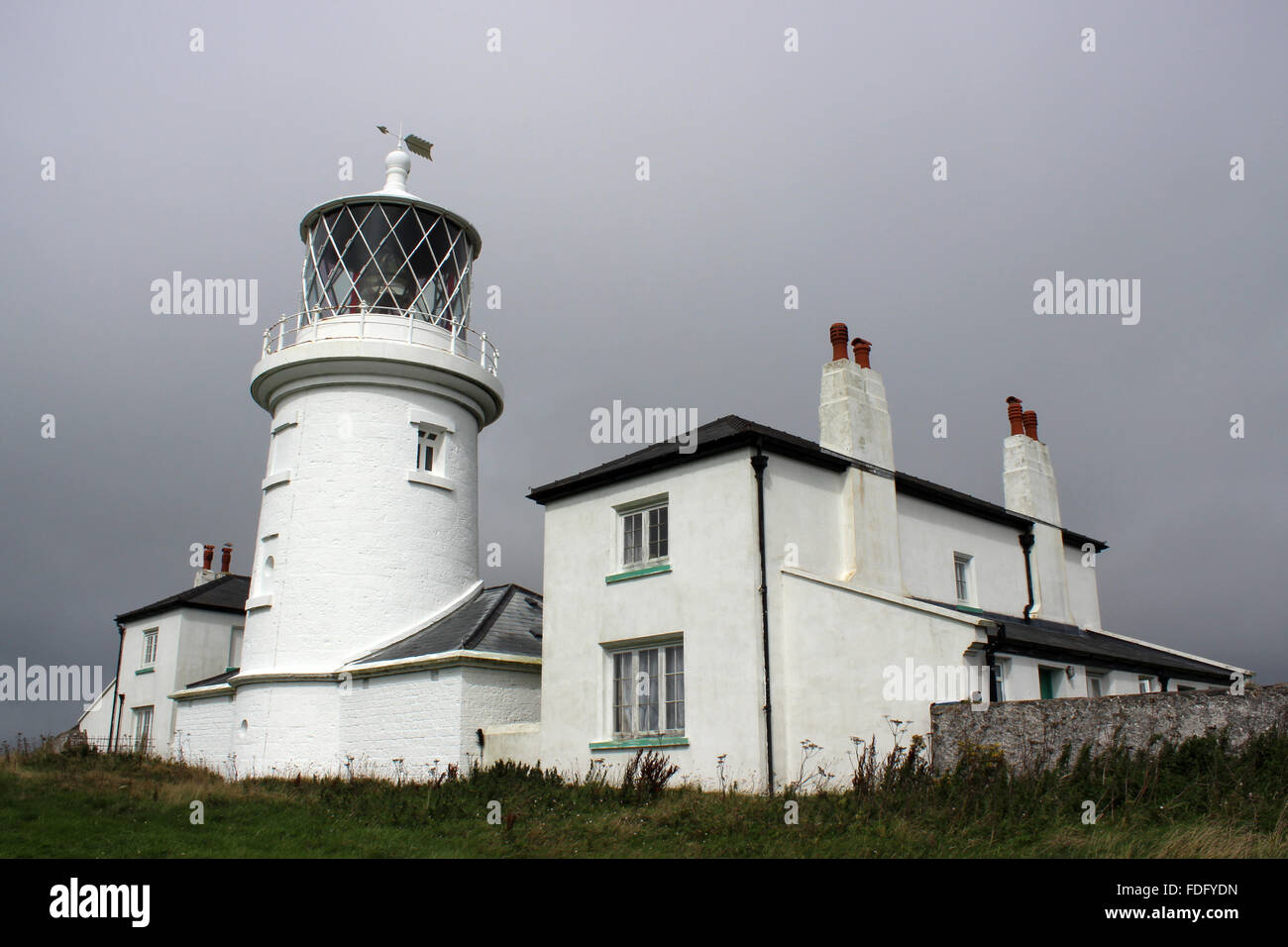 Caldey Lighthouse High Resolution Stock Photography and Images - Alamy