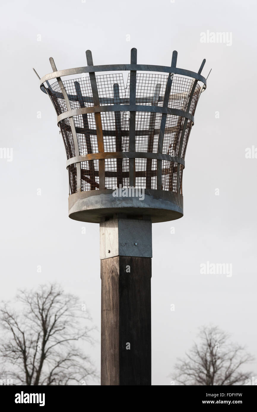 old signal beacon, millenium Stock Photo - Alamy