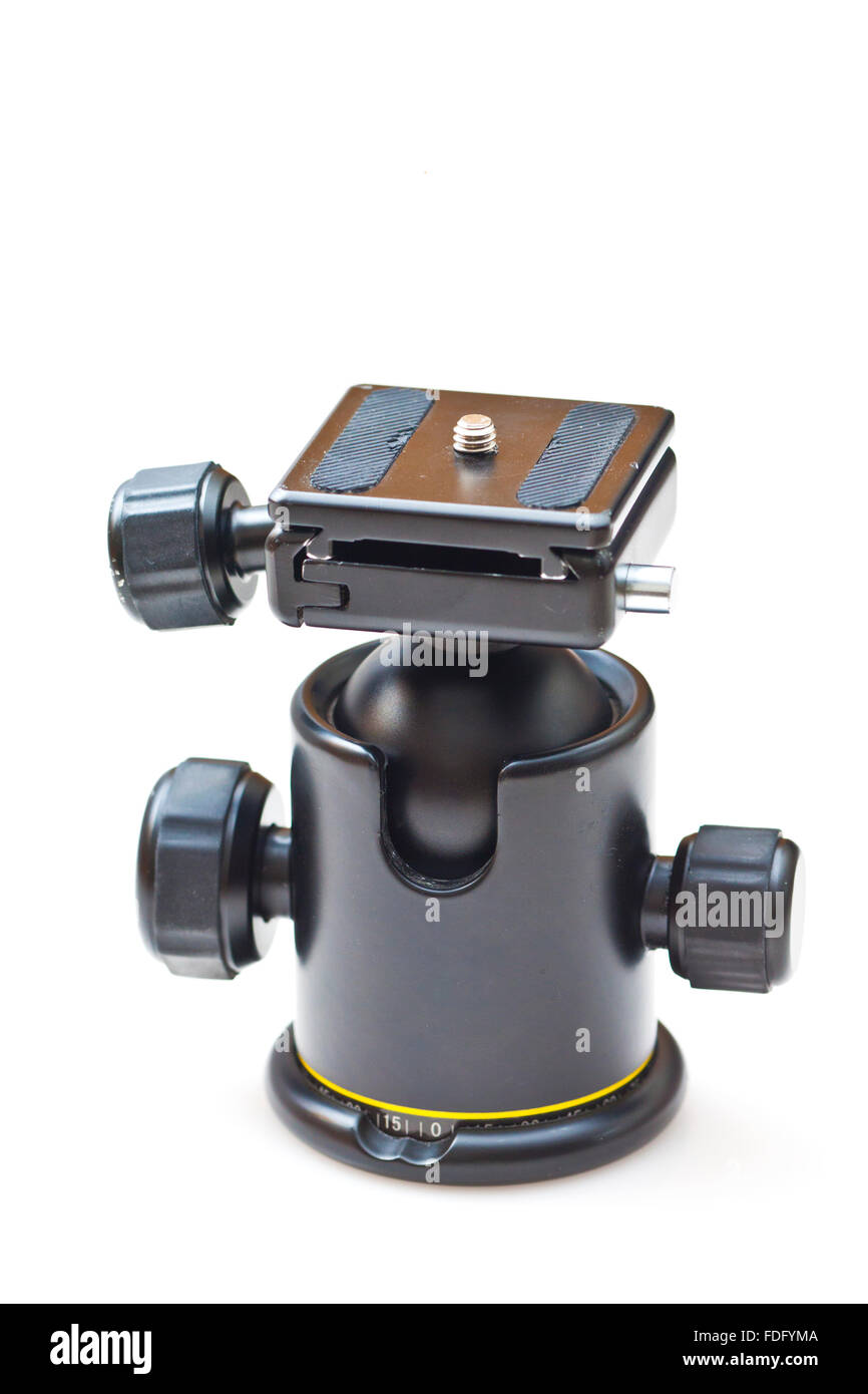 Tripod head isolated on Cut Out Stock Images & Pictures - Alamy