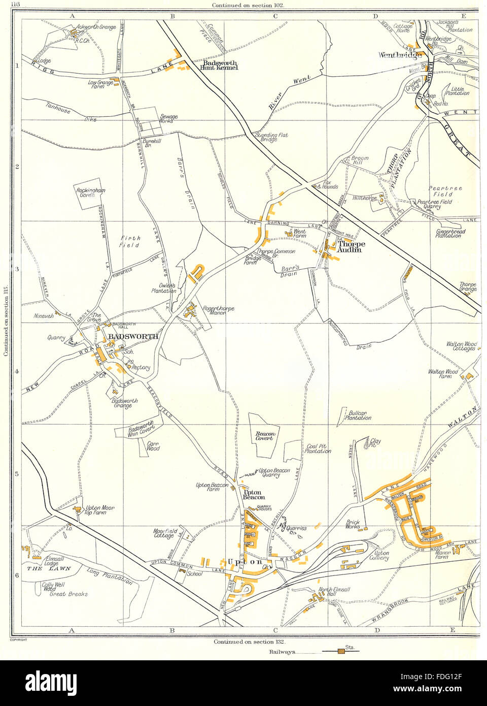 Upton map hi-res stock photography and images - Alamy