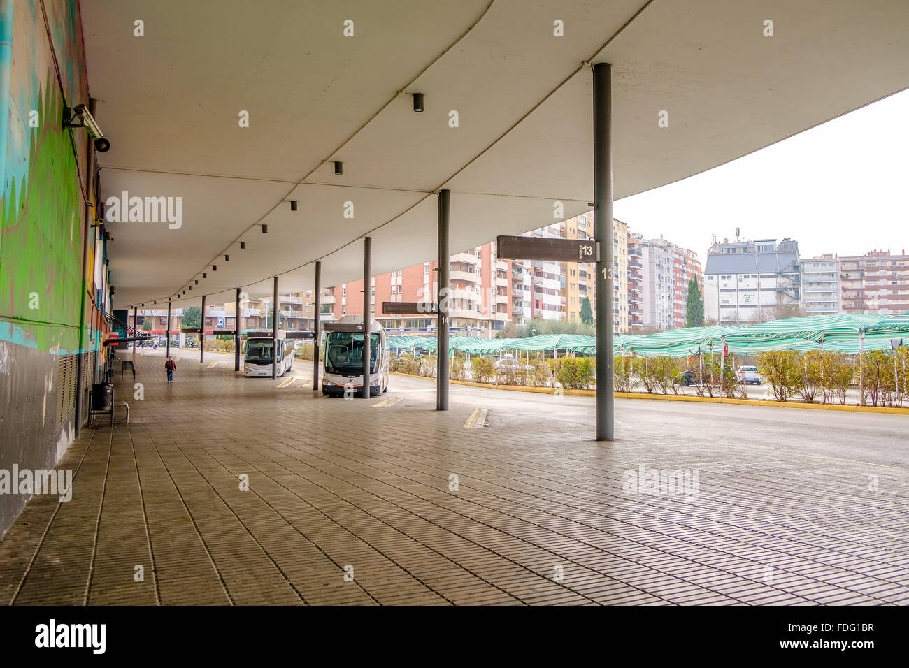 Tarragona bus station hi-res stock photography and images - Alamy