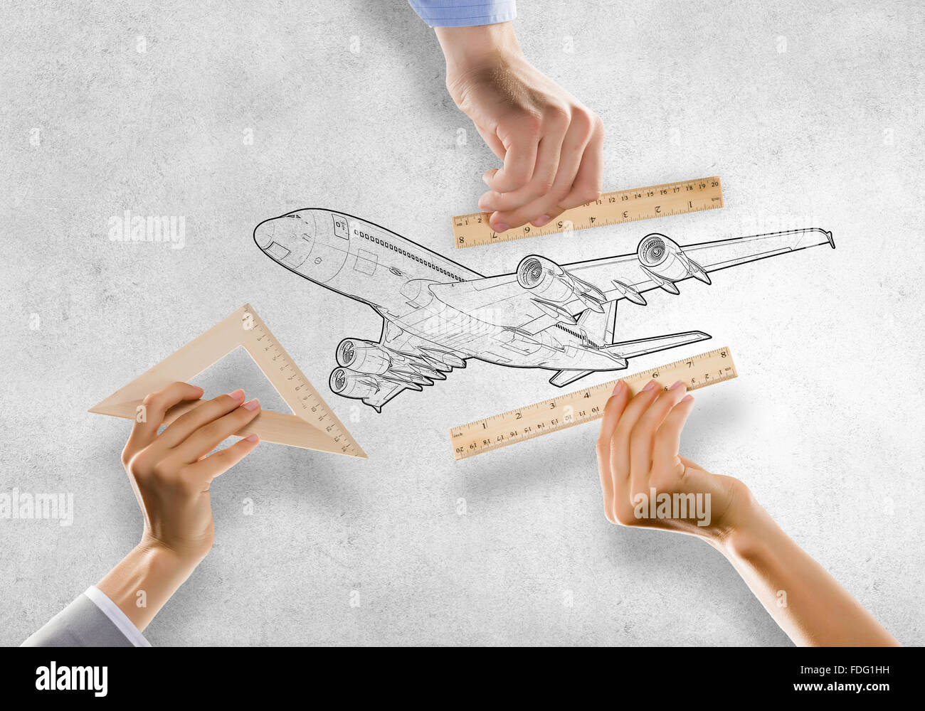 Measuring hand palm with ruler hi-res stock photography and images - Alamy