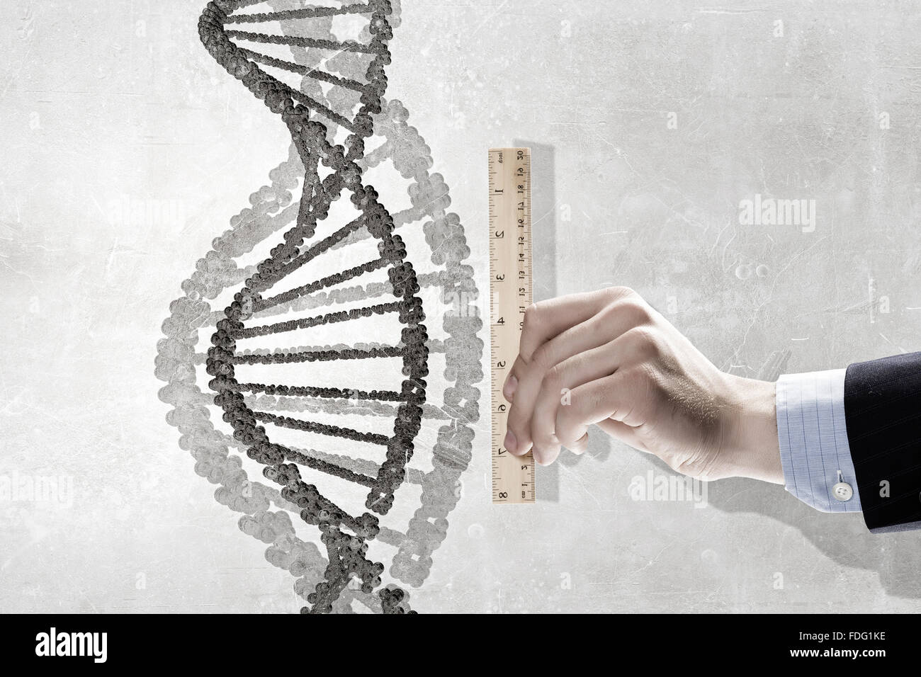 Measuring dna hi-res stock photography and images - Alamy
