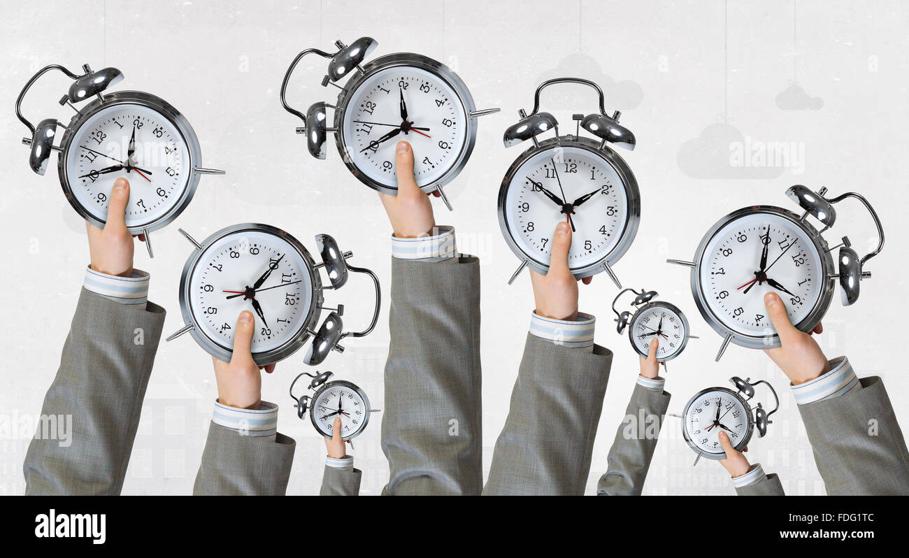 Business people alarm hi-res stock photography and images - Alamy