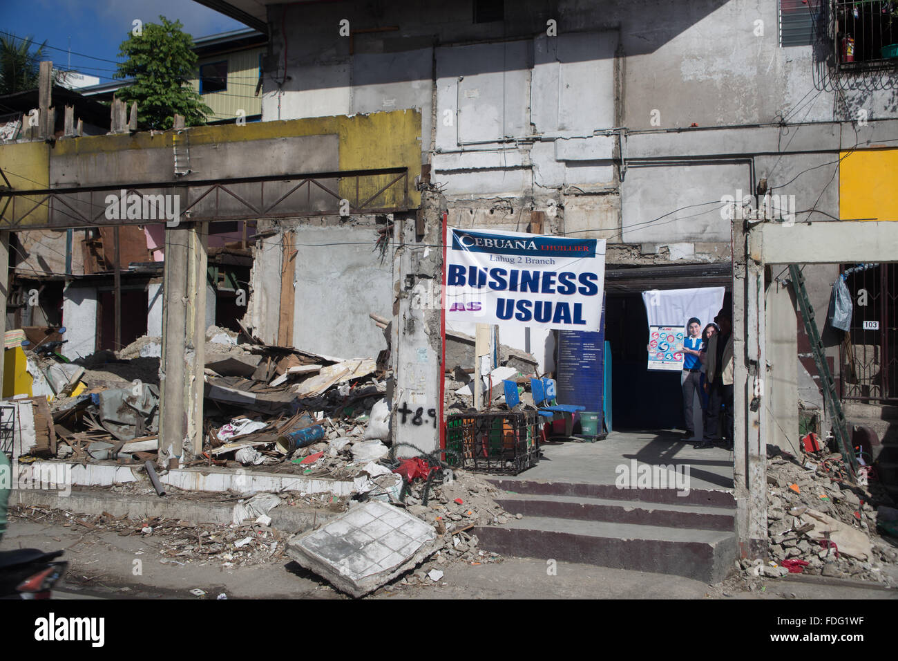 A local business in Cebu City,Philippines attempts to continue ...