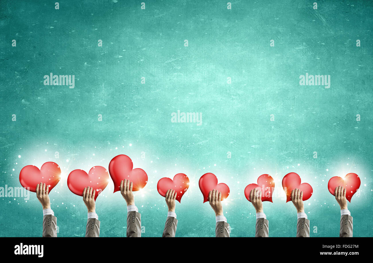 Heart cards hi-res stock photography and images - Alamy