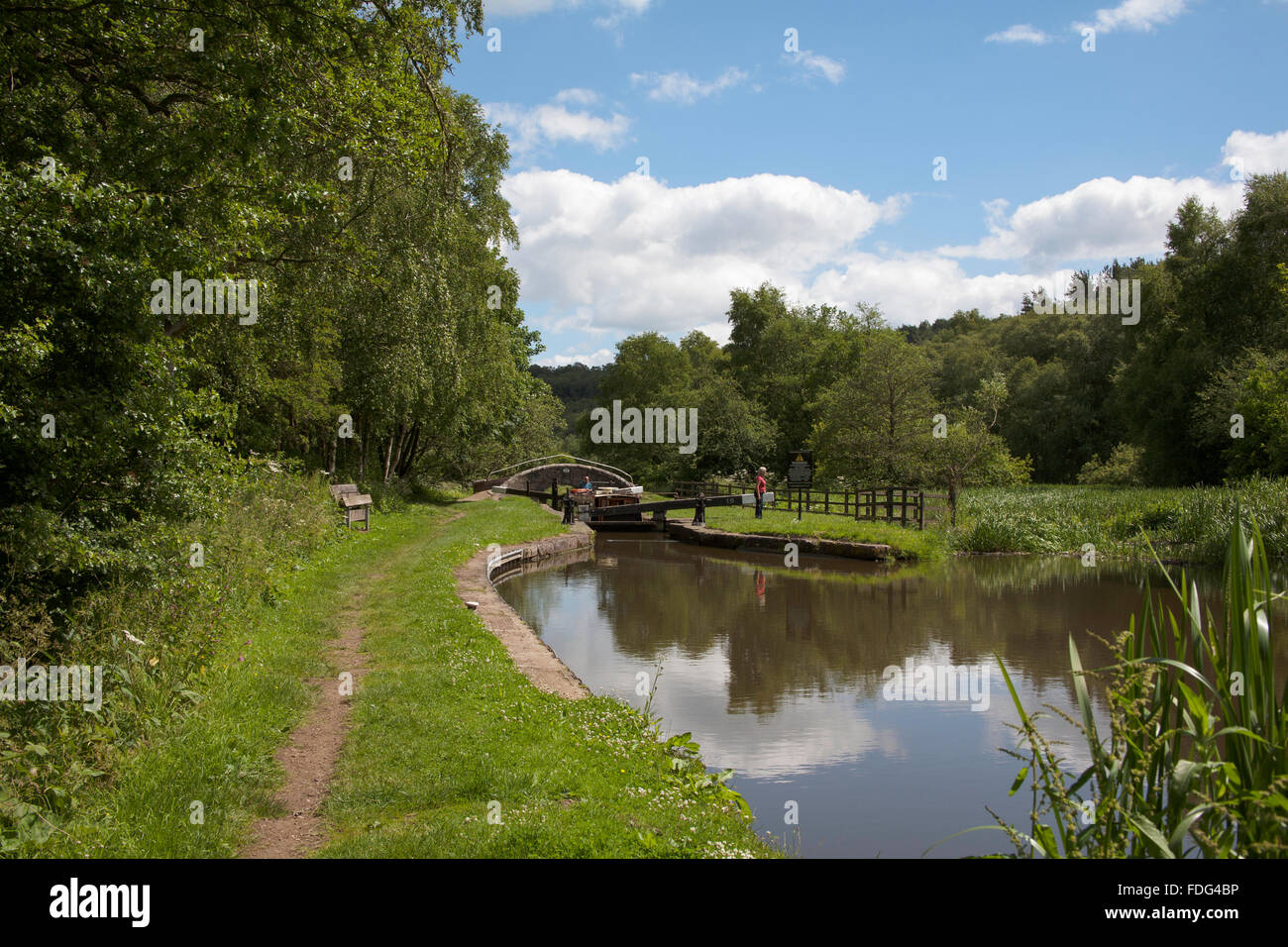 Cheddleton lock hi-res stock photography and images - Alamy