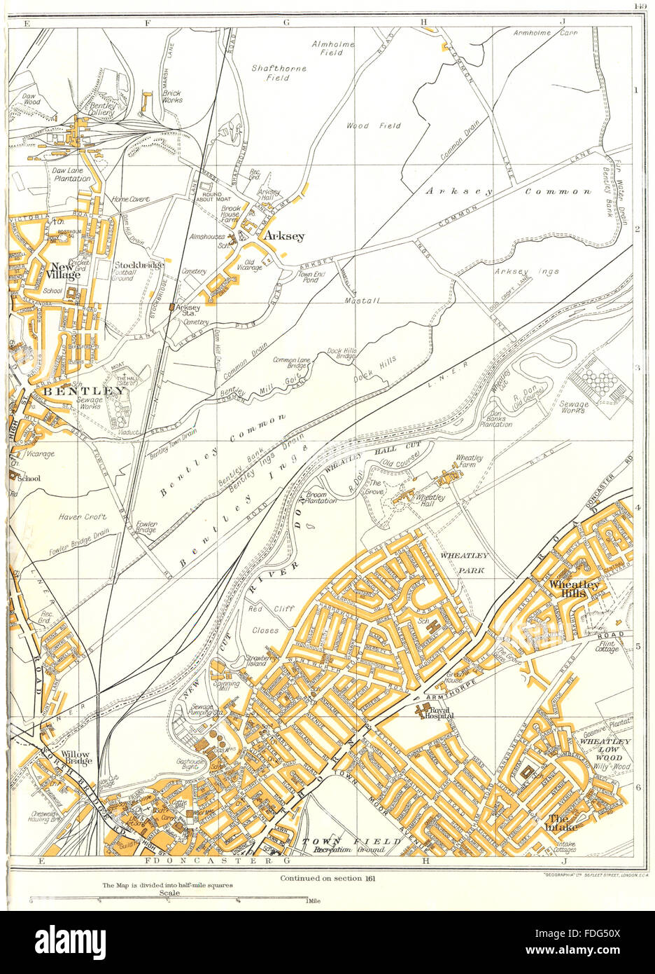 Map of wheatley hi-res stock photography and images - Alamy