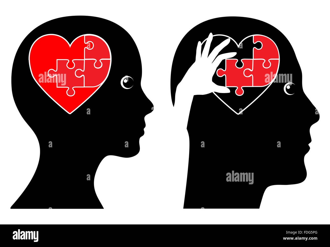 Building strong Relationship Stock Photo - Alamy