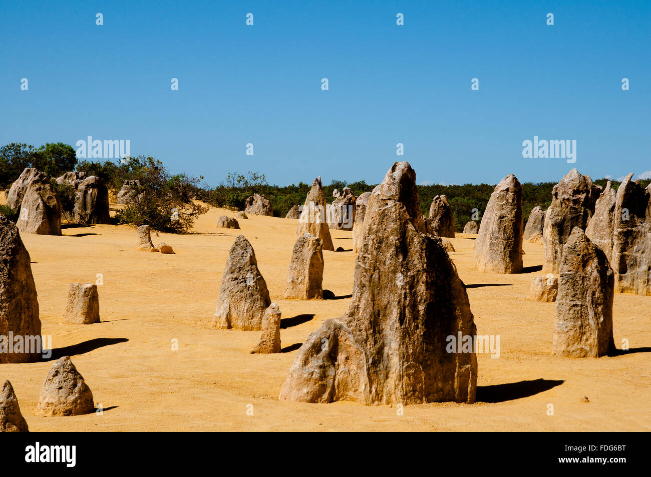 The Pinnacles - Australia Stock Photo - Alamy