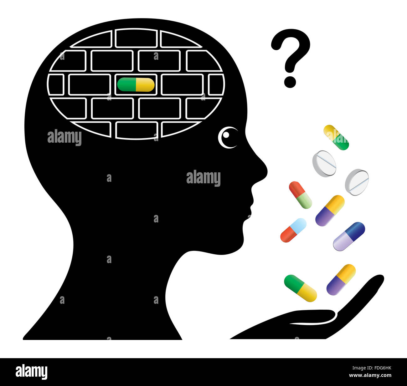 Drugs causing Memory Loss Stock Photo - Alamy