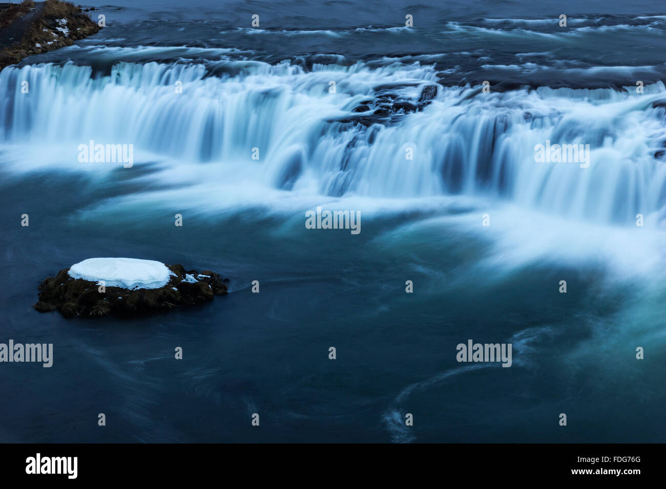 Faxi river waterfall in Iceland Stock Photo - Alamy
