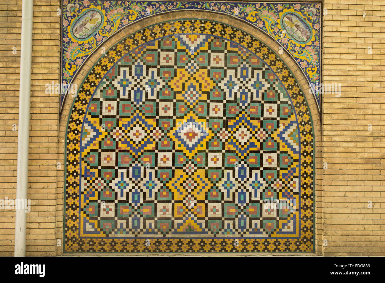 decorative tile panel Stock Photo - Alamy