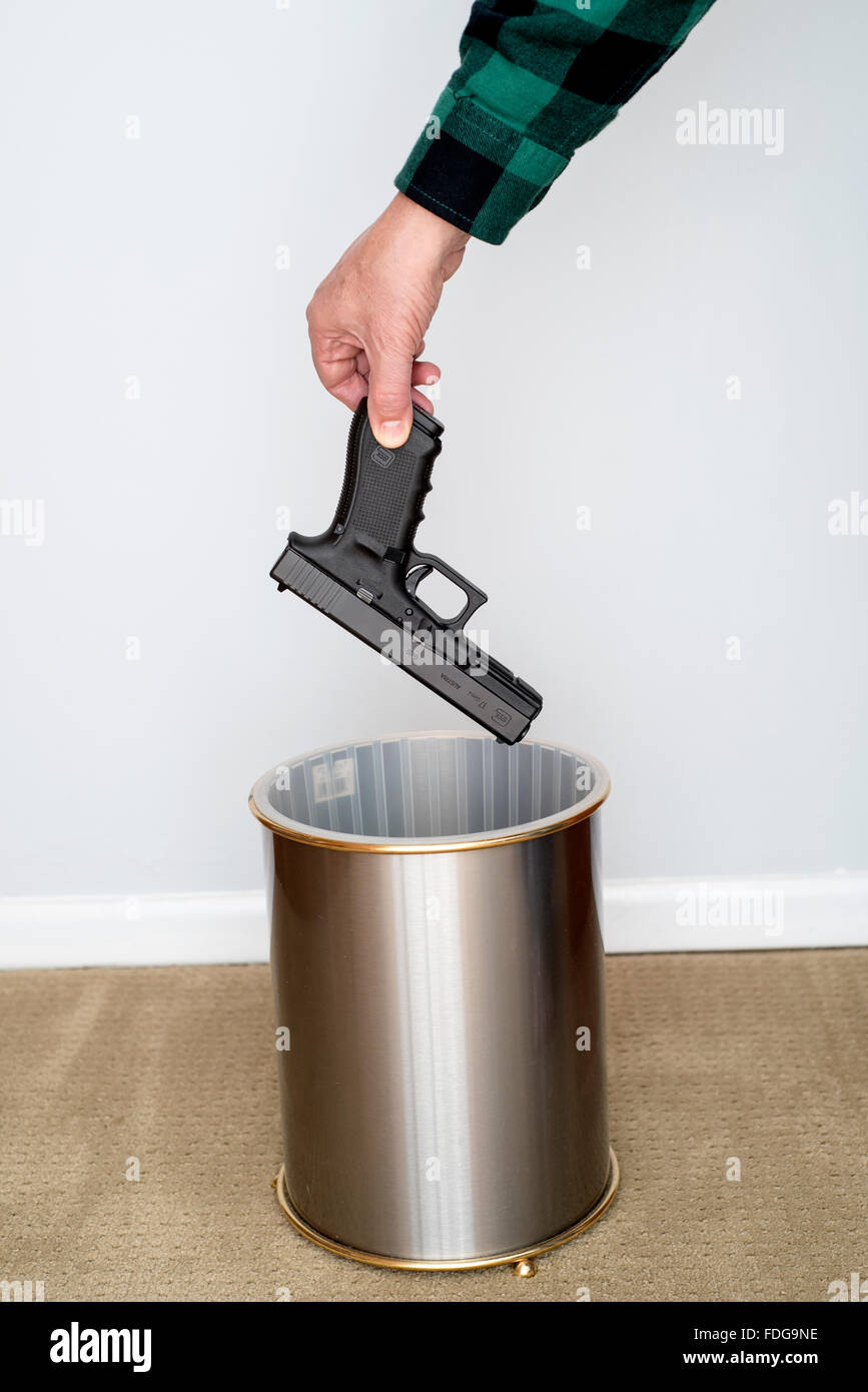 Man hand defiantly disgust hi-res stock photography and images - Alamy