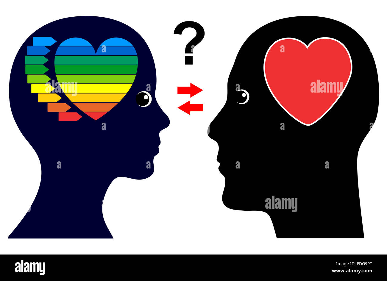 Gender partner Cut Out Stock Images & Pictures - Alamy