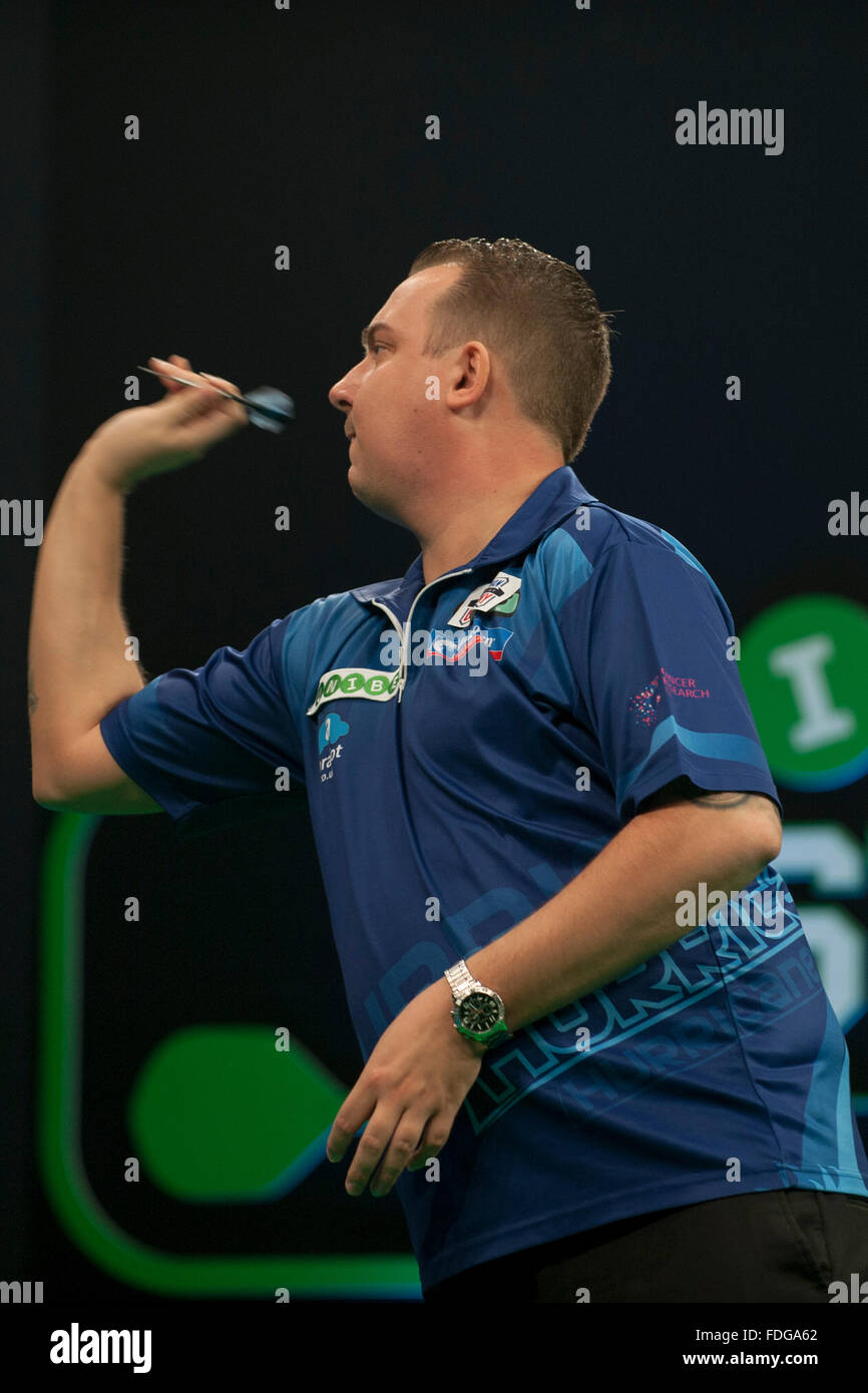ArenaMK, Milton Keynes, UK. 31st Jan, 2016. Unibet Masters Darts ...