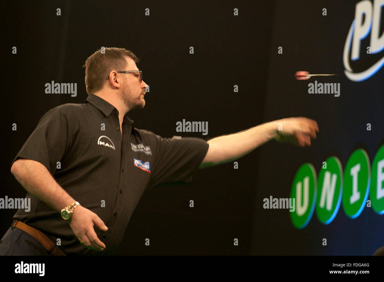 ArenaMK, Milton Keynes, UK. 31st Jan, 2016. Unibet Masters Darts ...