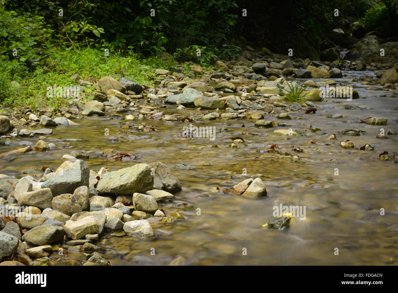 Water stream between Villalba and Jayuya. PUERTO RICO - Caribbean ...