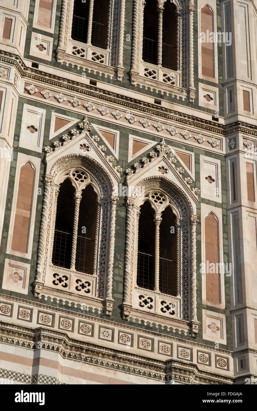 Renaissance facade at Bell tower of Florence Cathedral Stock Photo - Alamy