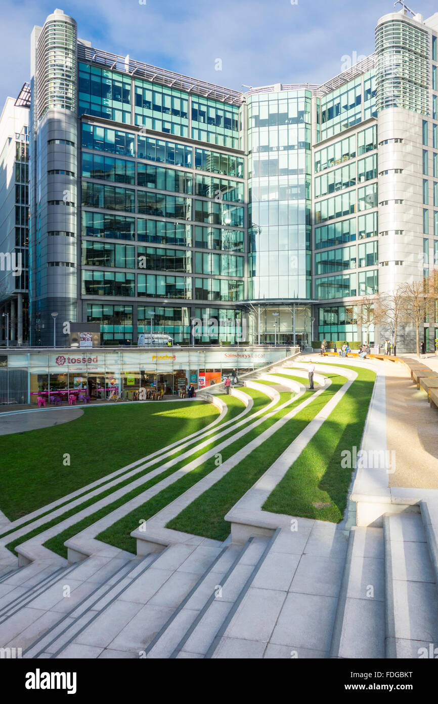 Sheldon Square, Paddington Central, London, UK Stock Photo - Alamy