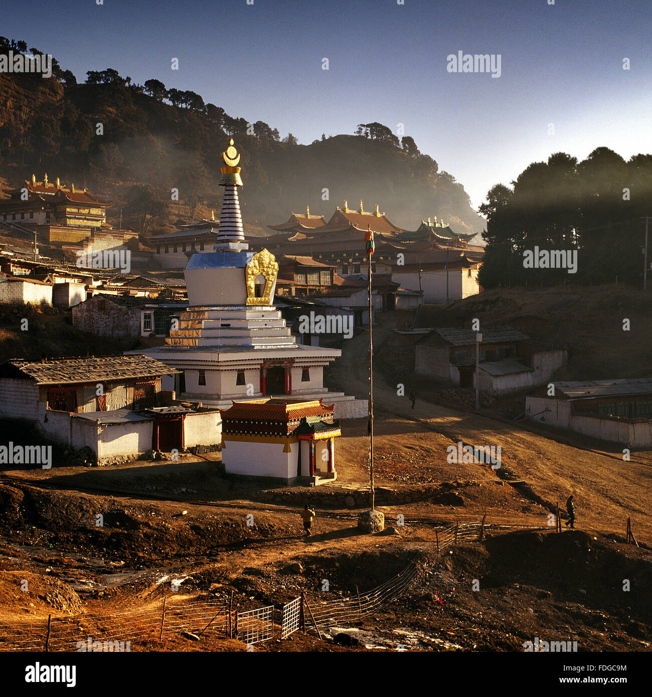 Langmu Temple Labrang Temple Gannan Tibetan Autonomous Prefecture Gansu ...
