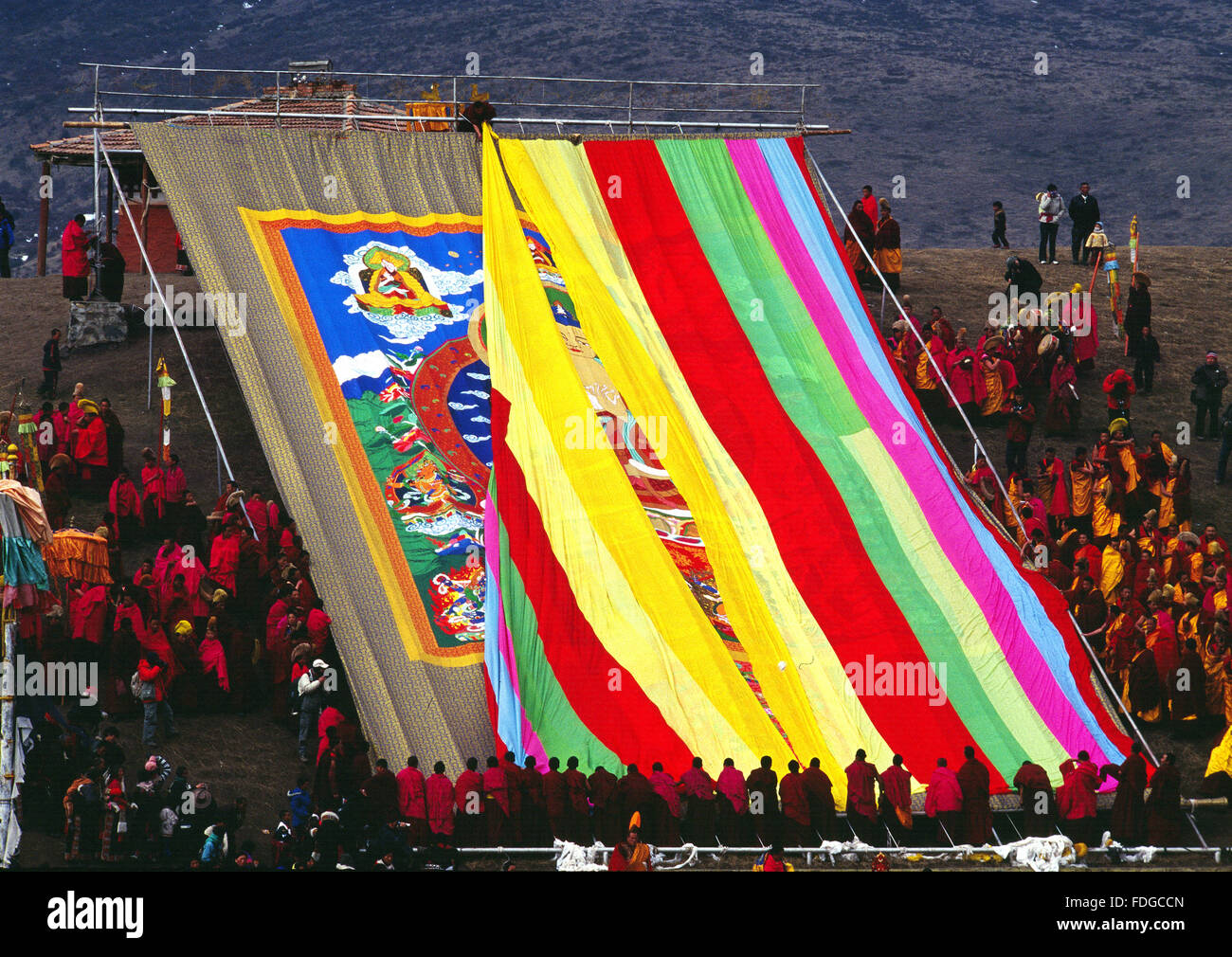 Monastery Lama Langmu Temple Labrang Temple Gannan Tibetan Autonomous ...