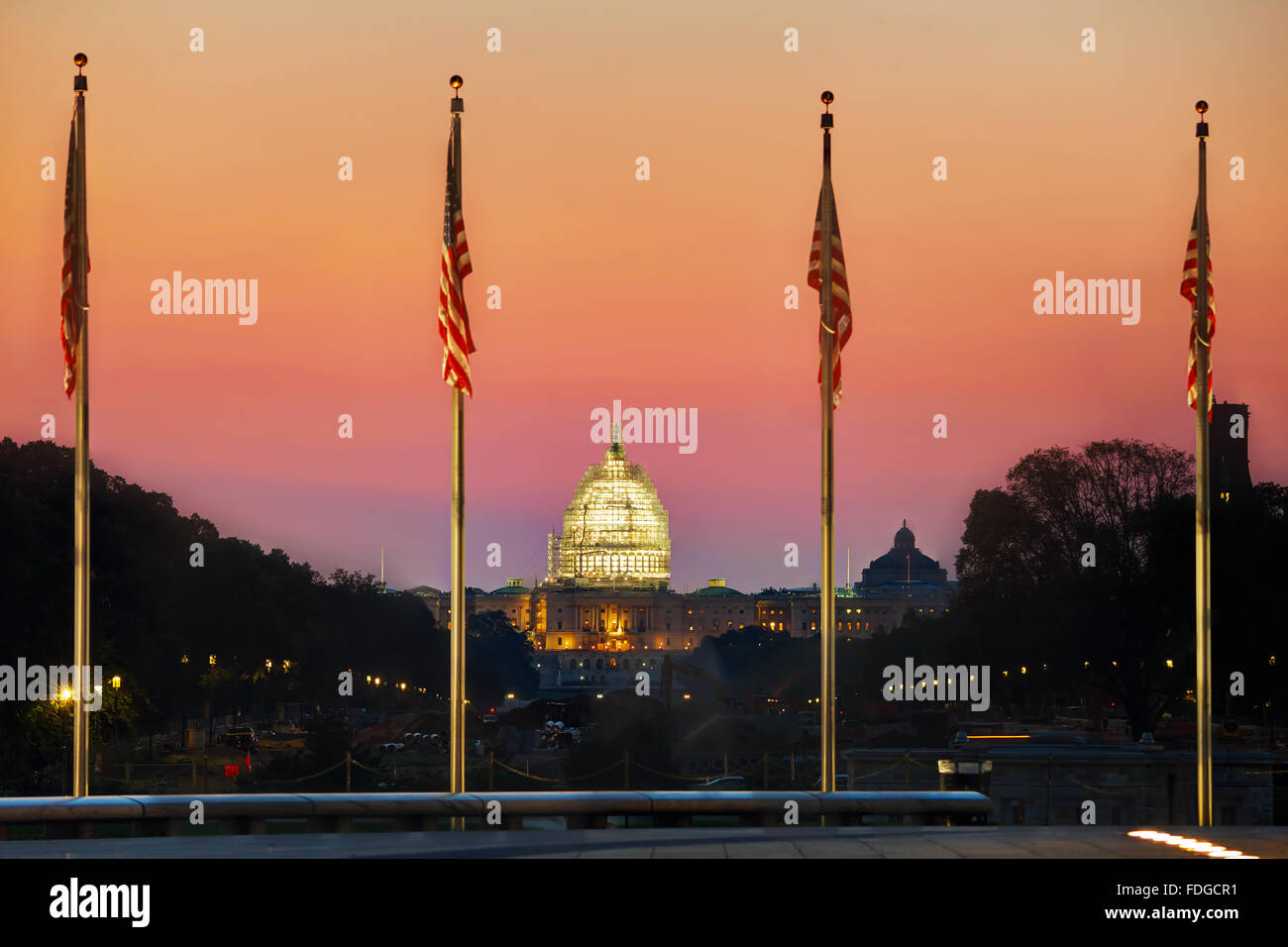 State Capitol building in Washington, DC in the morning Stock Photo - Alamy
