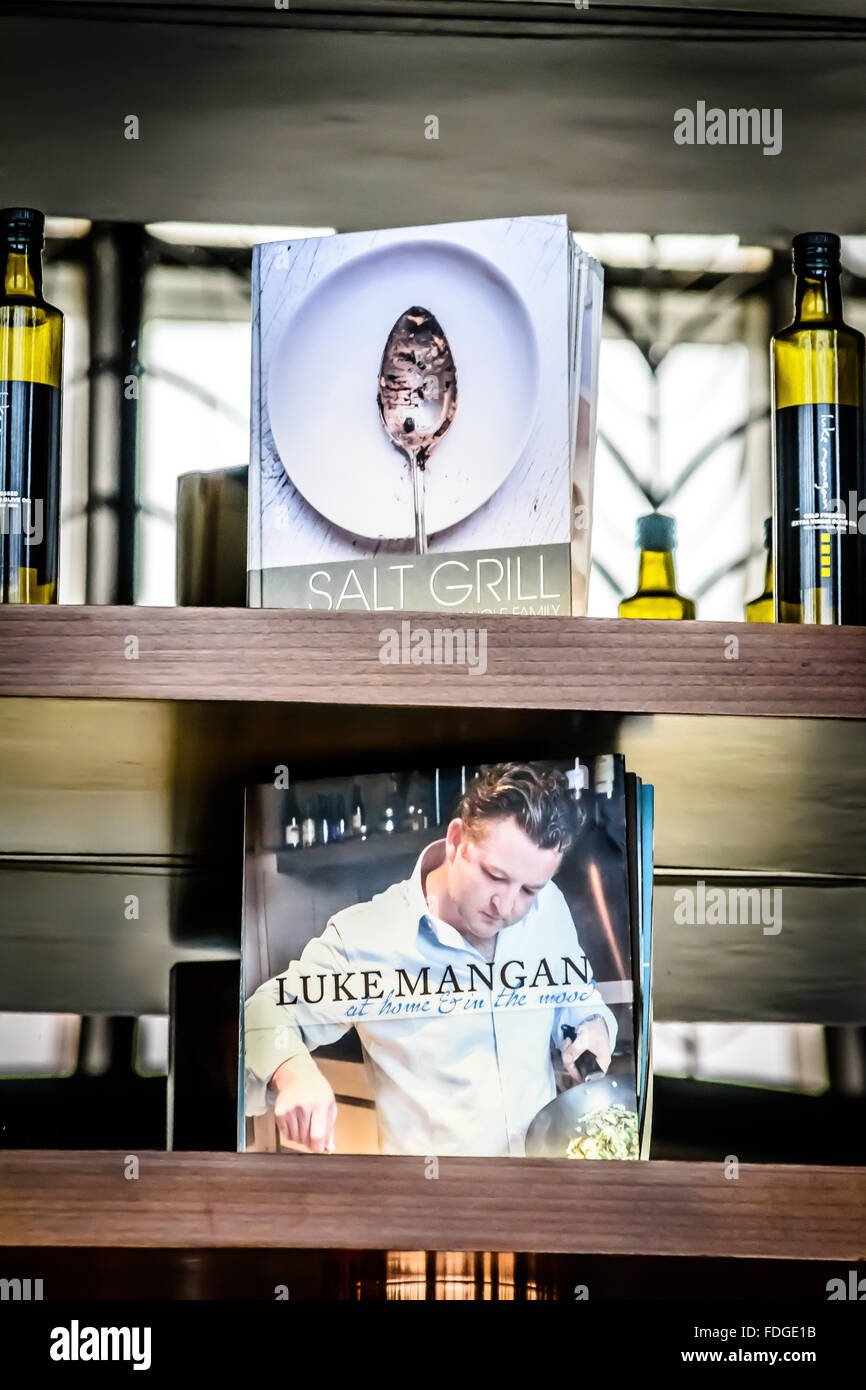 cookbooks in modern contemporary High class fine dining restaurant ...