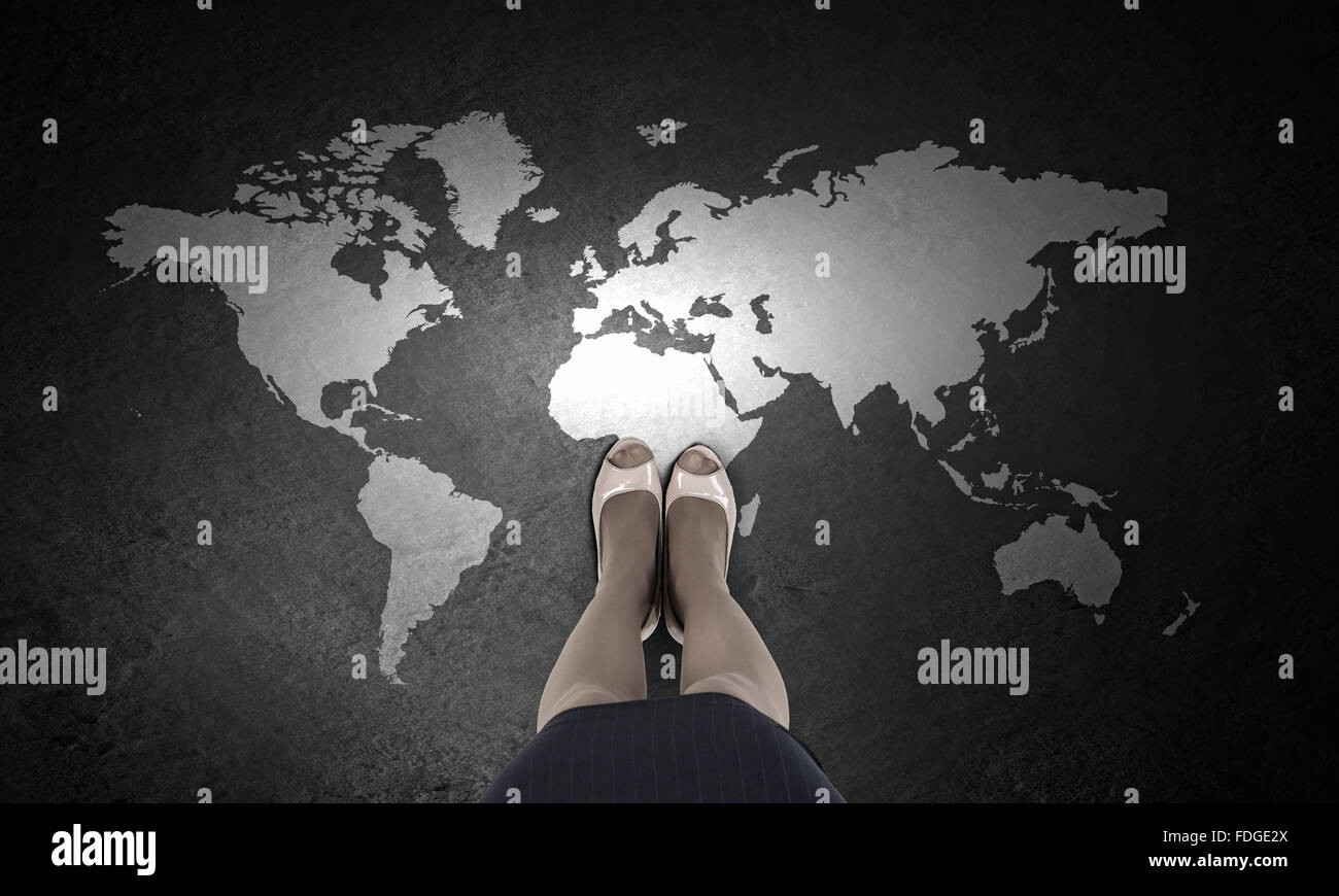 Begin map hi-res stock photography and images - Alamy
