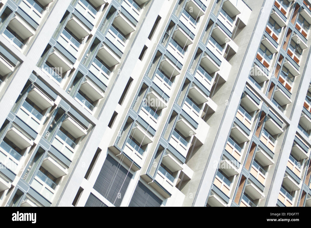 Hostel windows of university Stock Photo - Alamy
