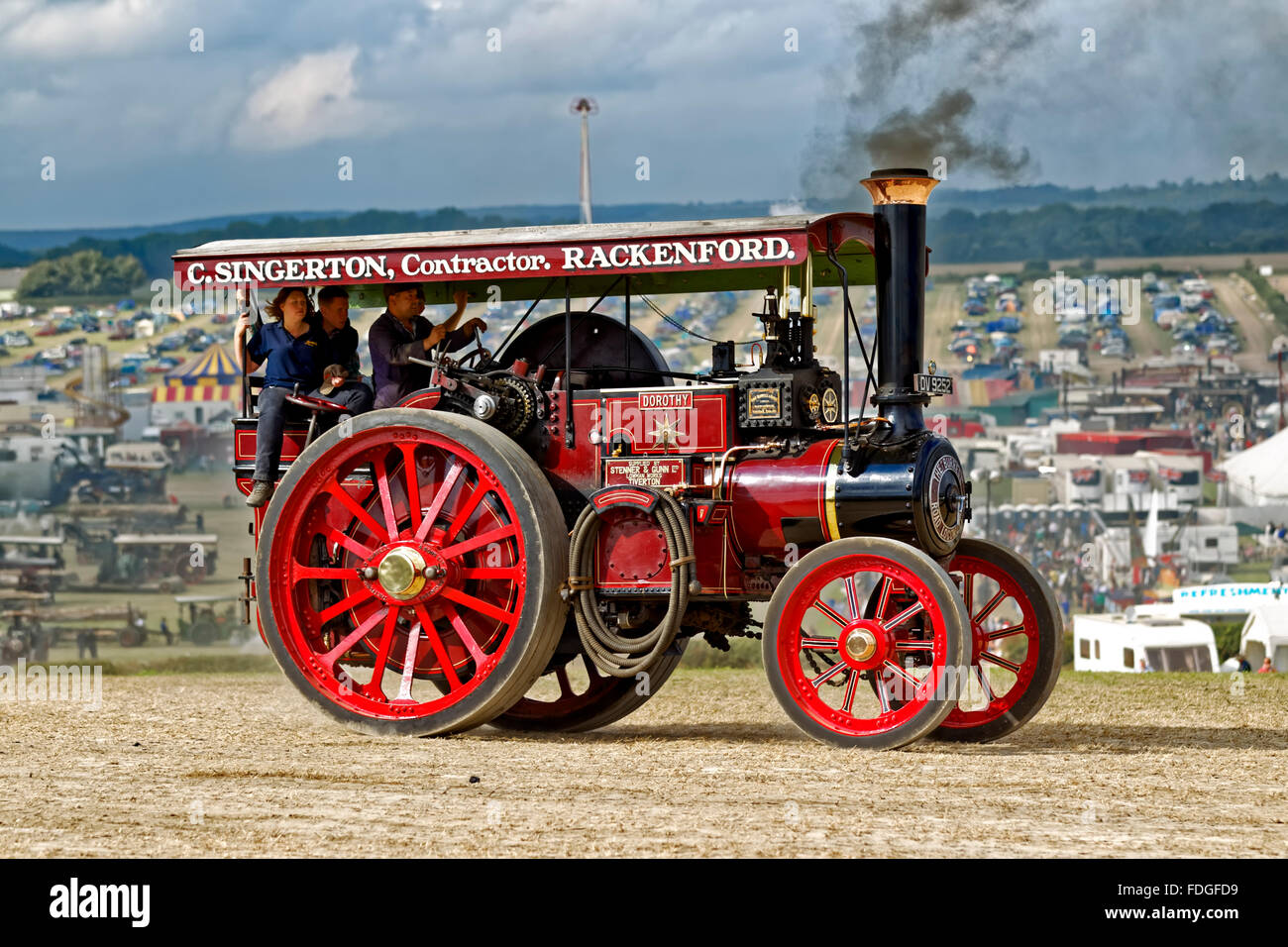 Burrell 5nhp road locomotive no 4093 dorothy hi-res stock photography ...