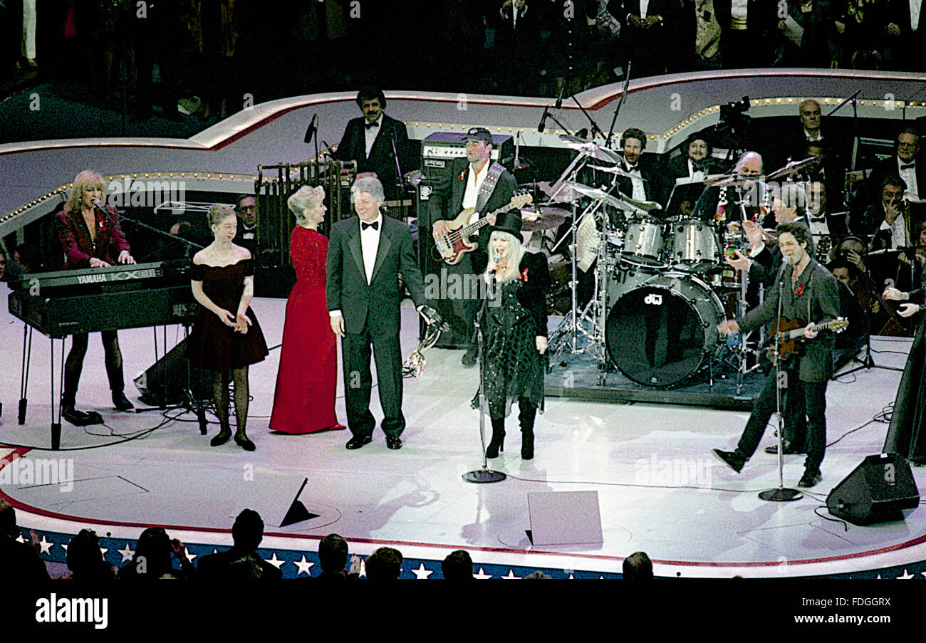 Landover, Maryland, USA, 19th January, 1993 Stevie Nicks and Fleetwood ...