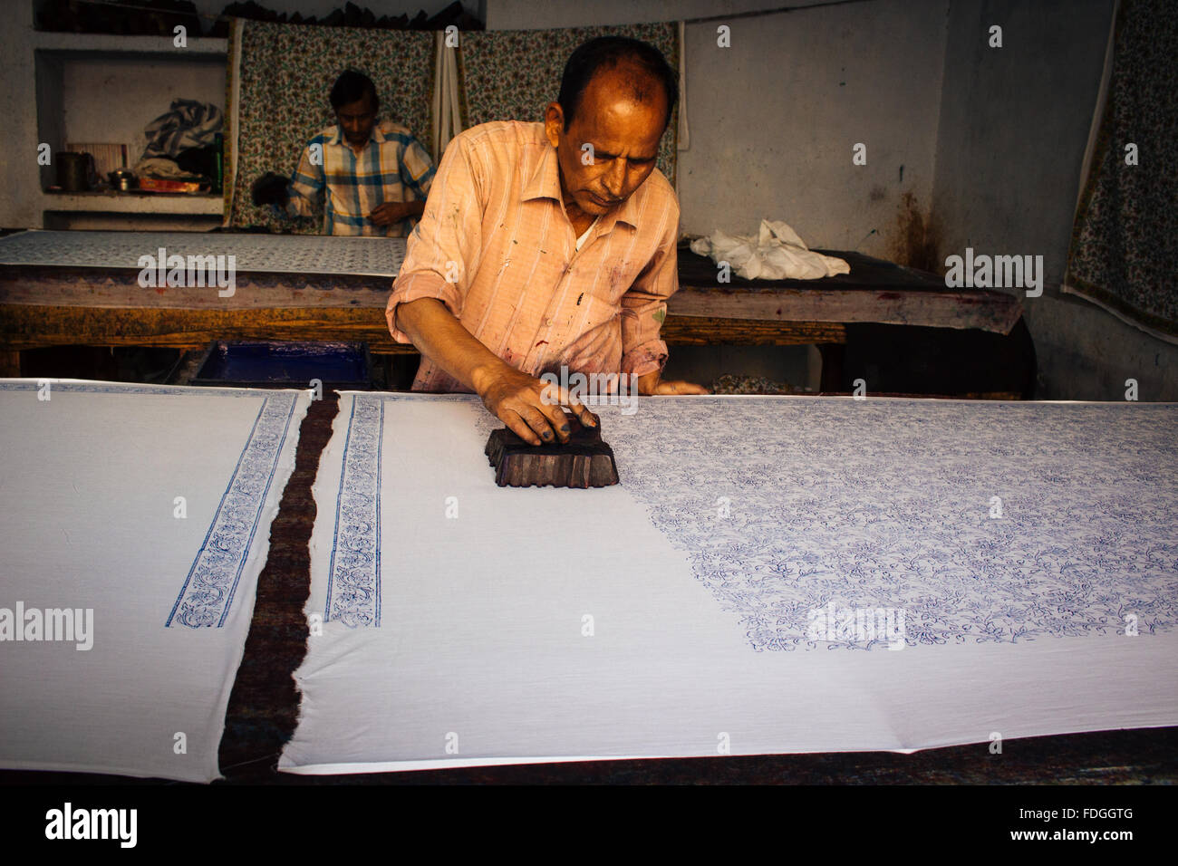 India cloth printing hi-res stock photography and images - Alamy