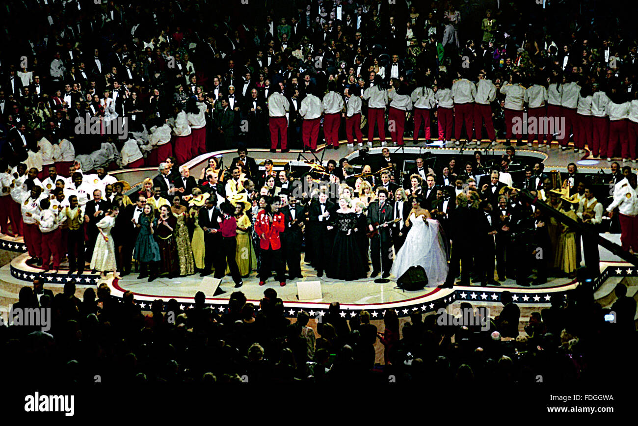 Landover, Maryland, USA, 19th January, 1993 The Presidential Inaugural ...