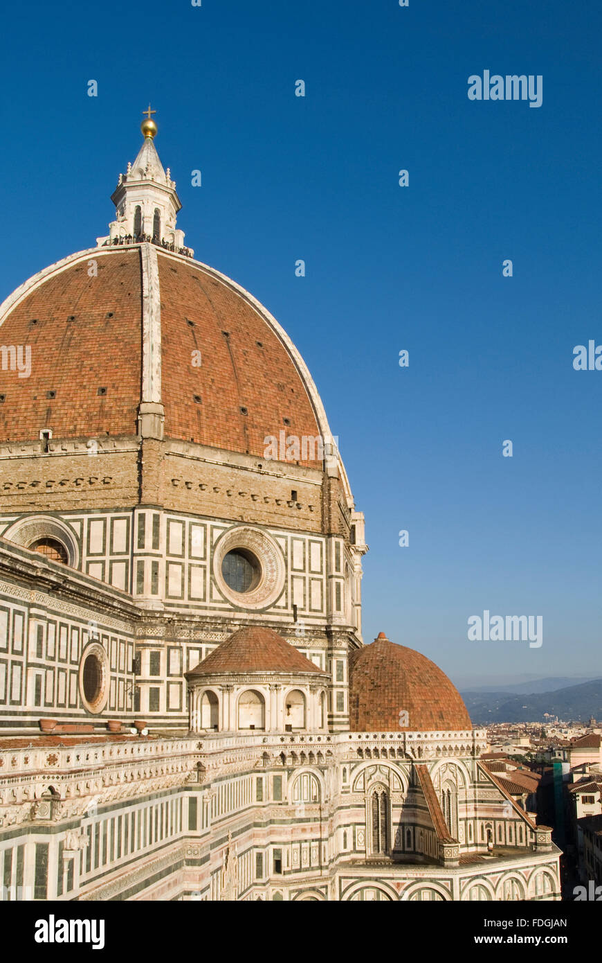 Rooftop view gothic renaissance duomo florence hi-res stock photography ...