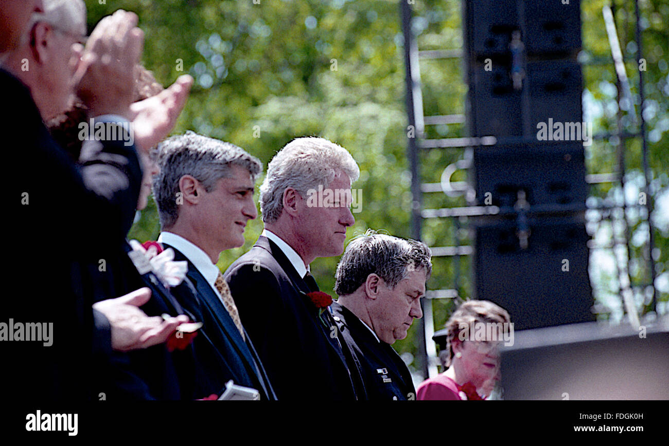 Washington, DC., USA, 15th May, 1995 President William Clinton attends ...