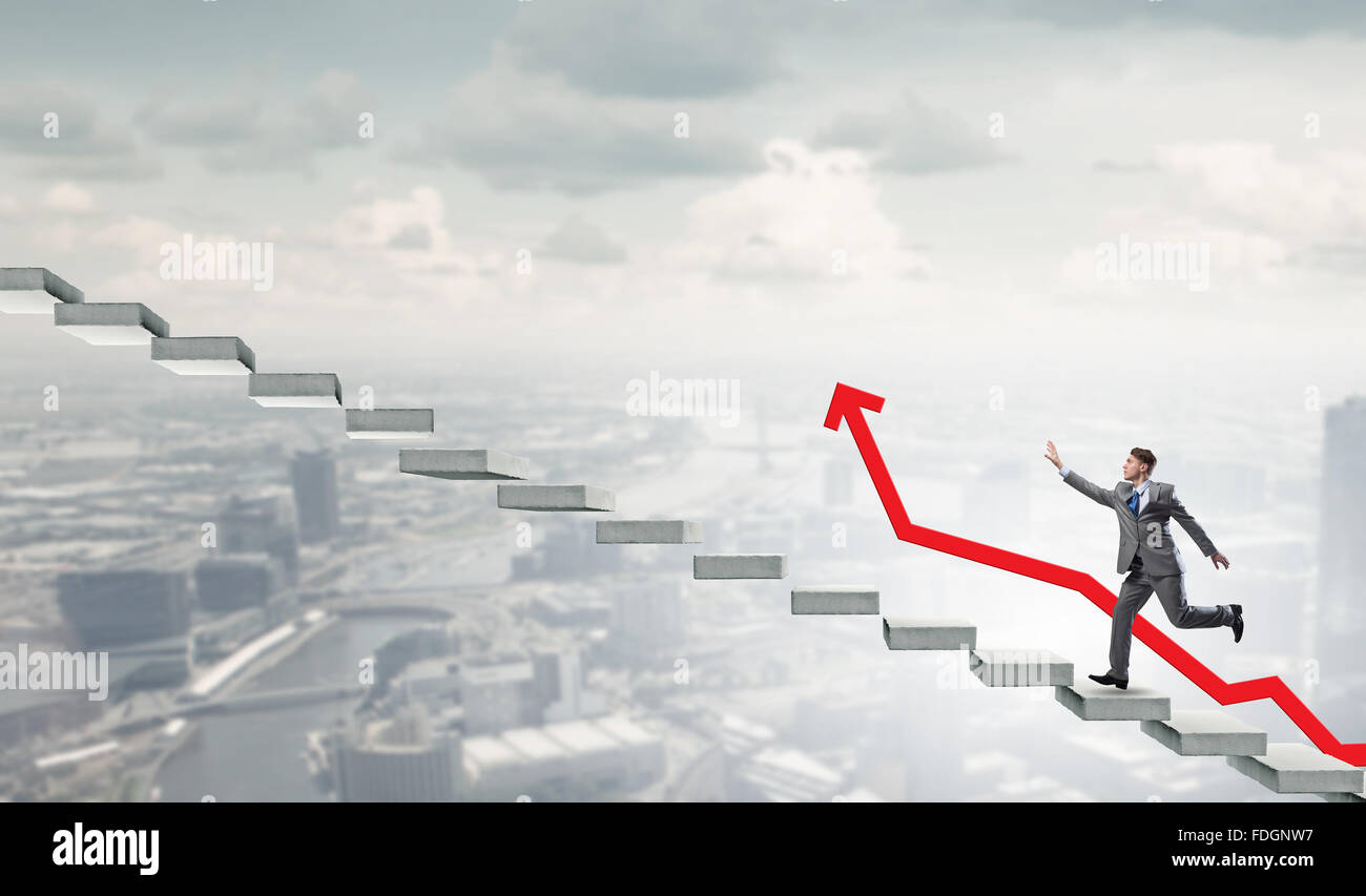 Increasing arrow hi-res stock photography and images - Alamy