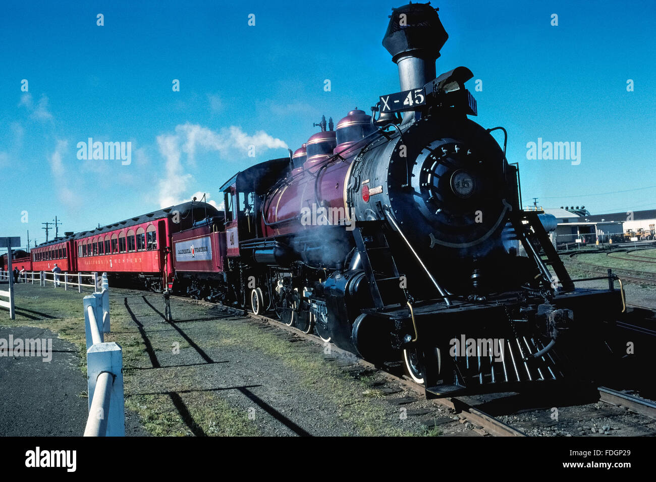 Steam powered train from hi-res stock photography and images - Alamy