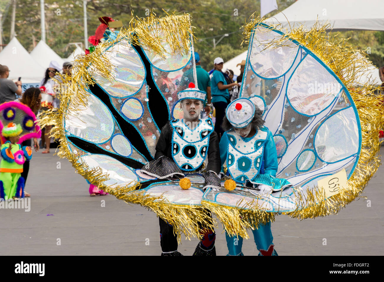 Masqueraders enjoy themselves at the annual Trinidad and Tobago Red ...