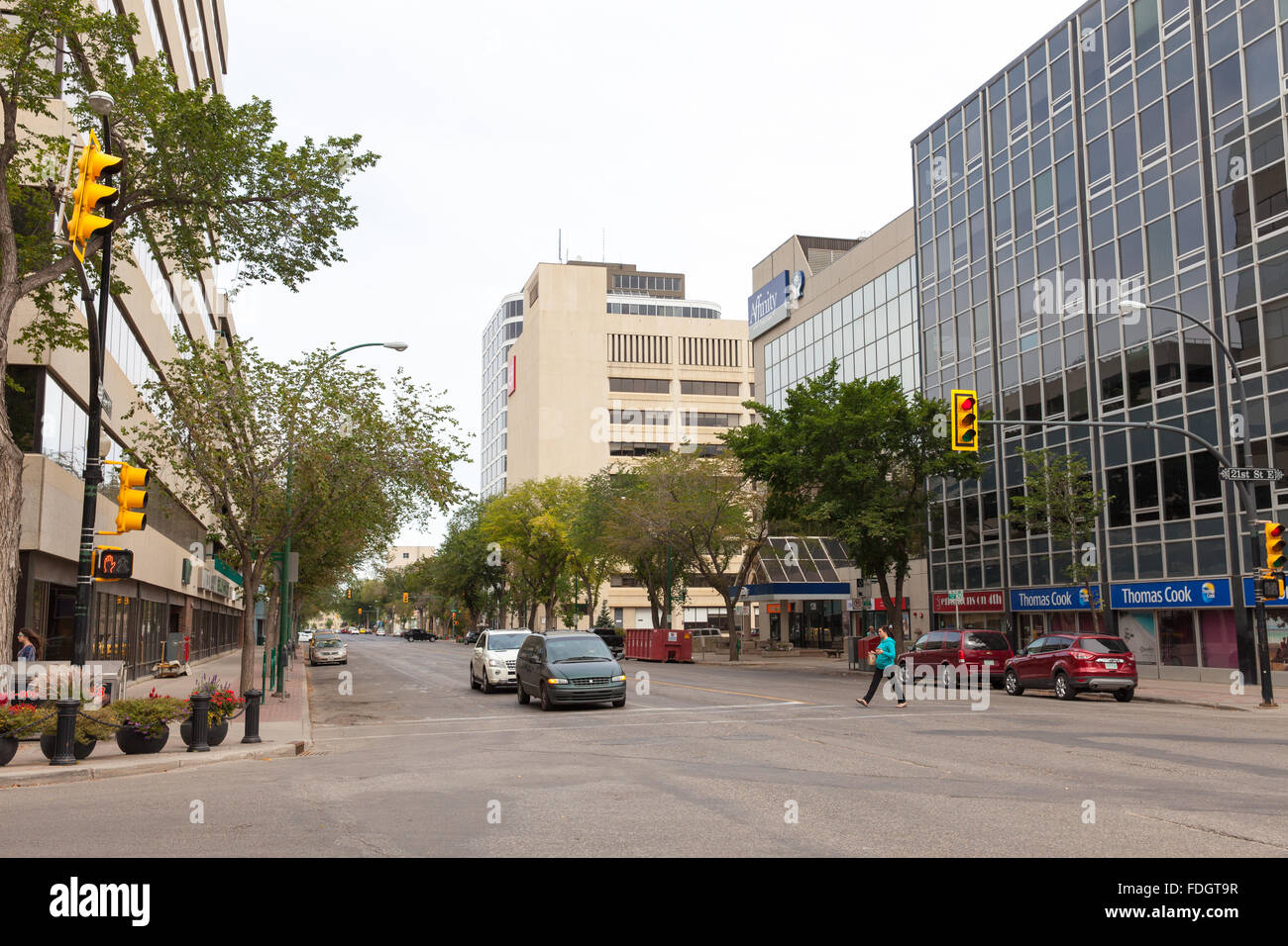 Saskatoon downtown hi-res stock photography and images - Alamy