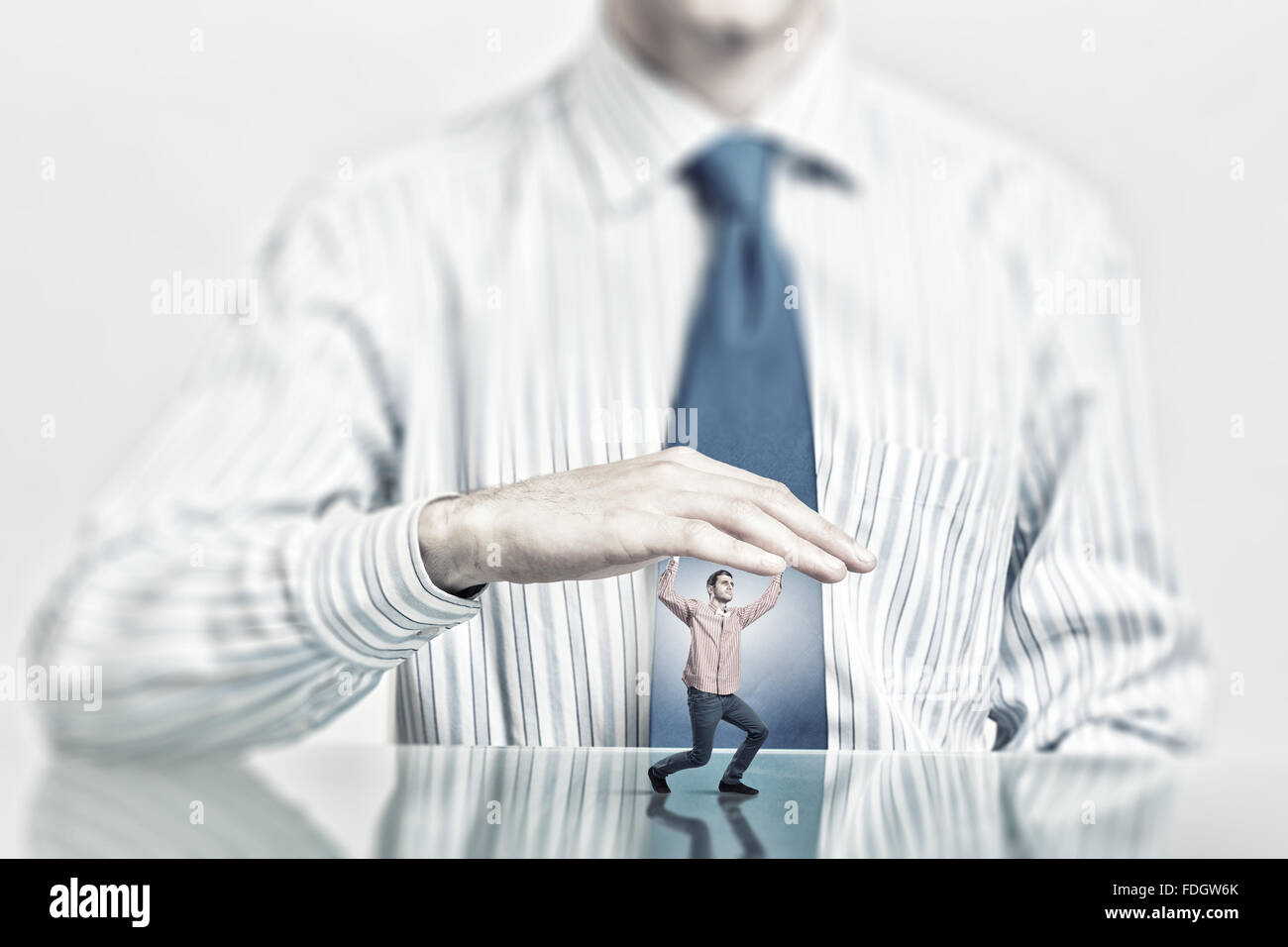 Man under pressure hi-res stock photography and images - Alamy