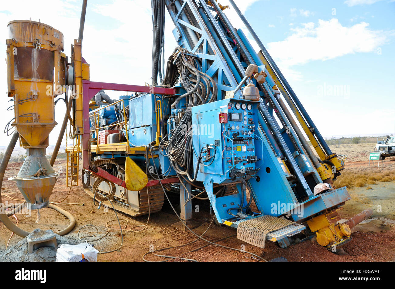 RC Drill Rig Stock Photo - Alamy