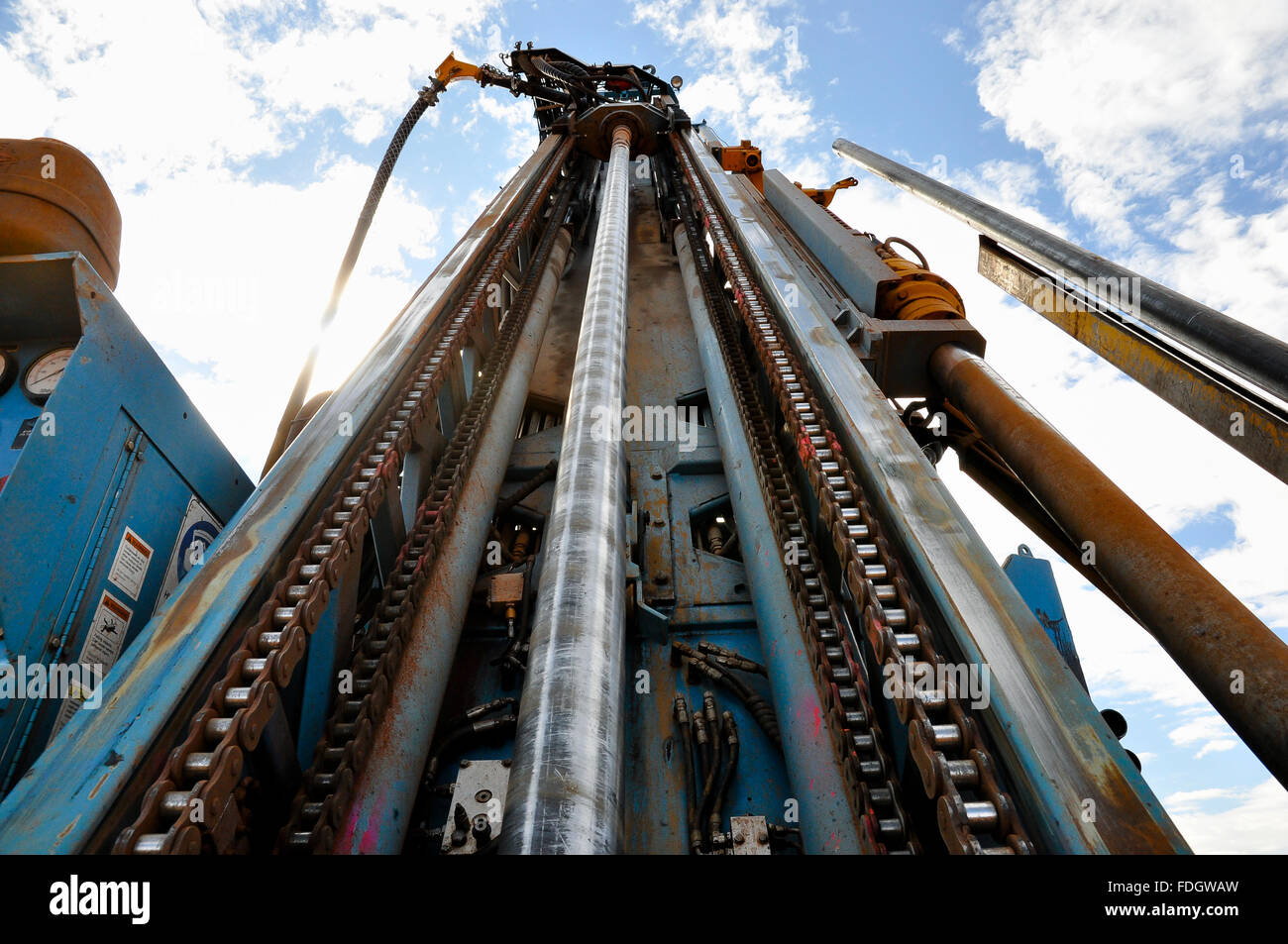 Mining drill rig hi-res stock photography and images - Alamy